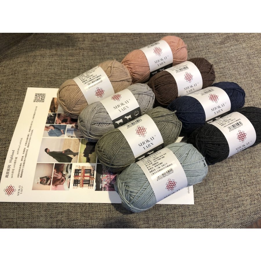 SHOKAY 2020-21 毛糸コレクション | SHOKAY